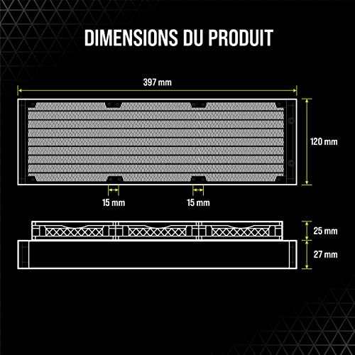 Corsair iCUE H150i Elite Capellix Liquid CPU Cooler - White