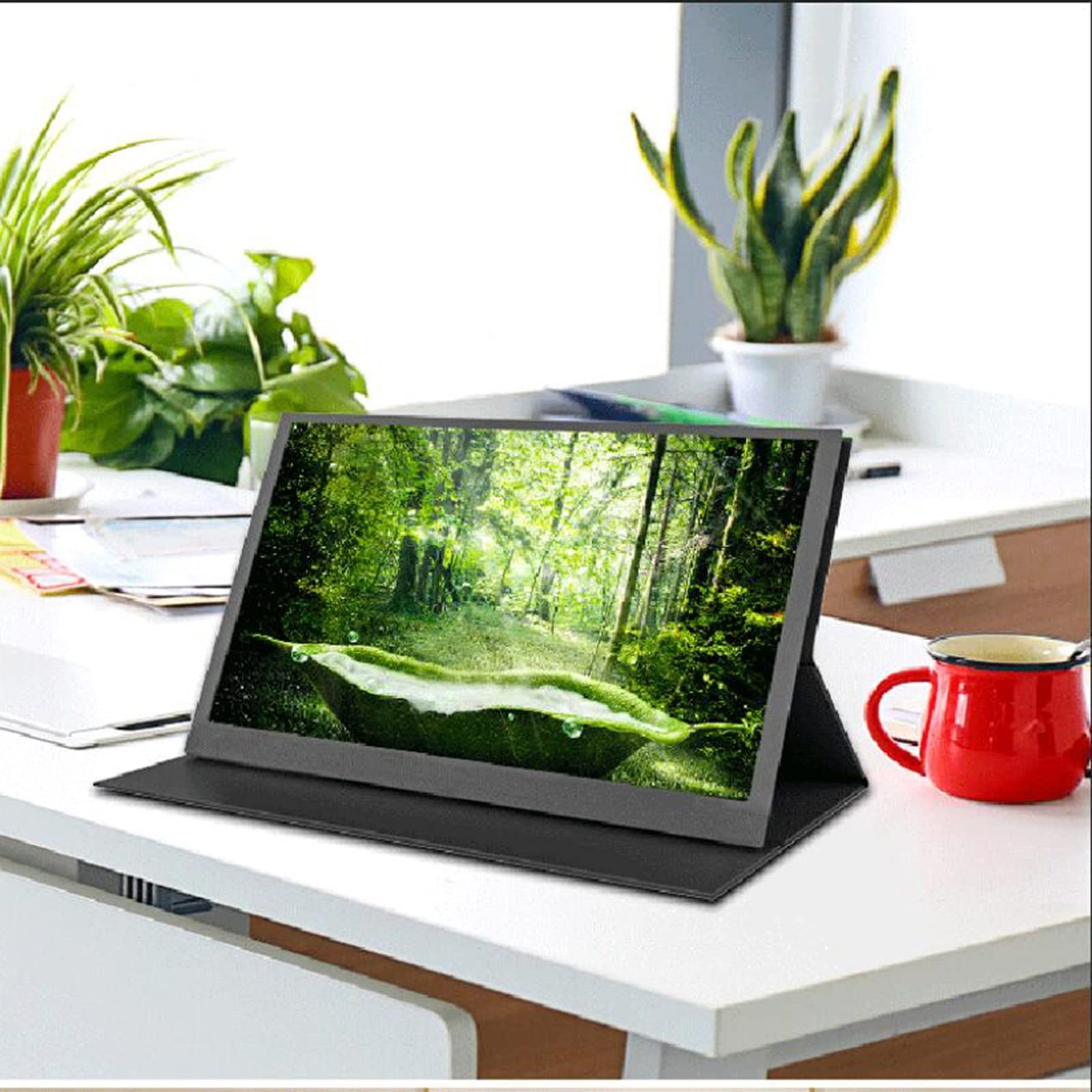 15.6 Inch IPS Ultra-Thin Portable Display Game Mobile Computer Split Screen 1080P Ultra-Clear Portable Display