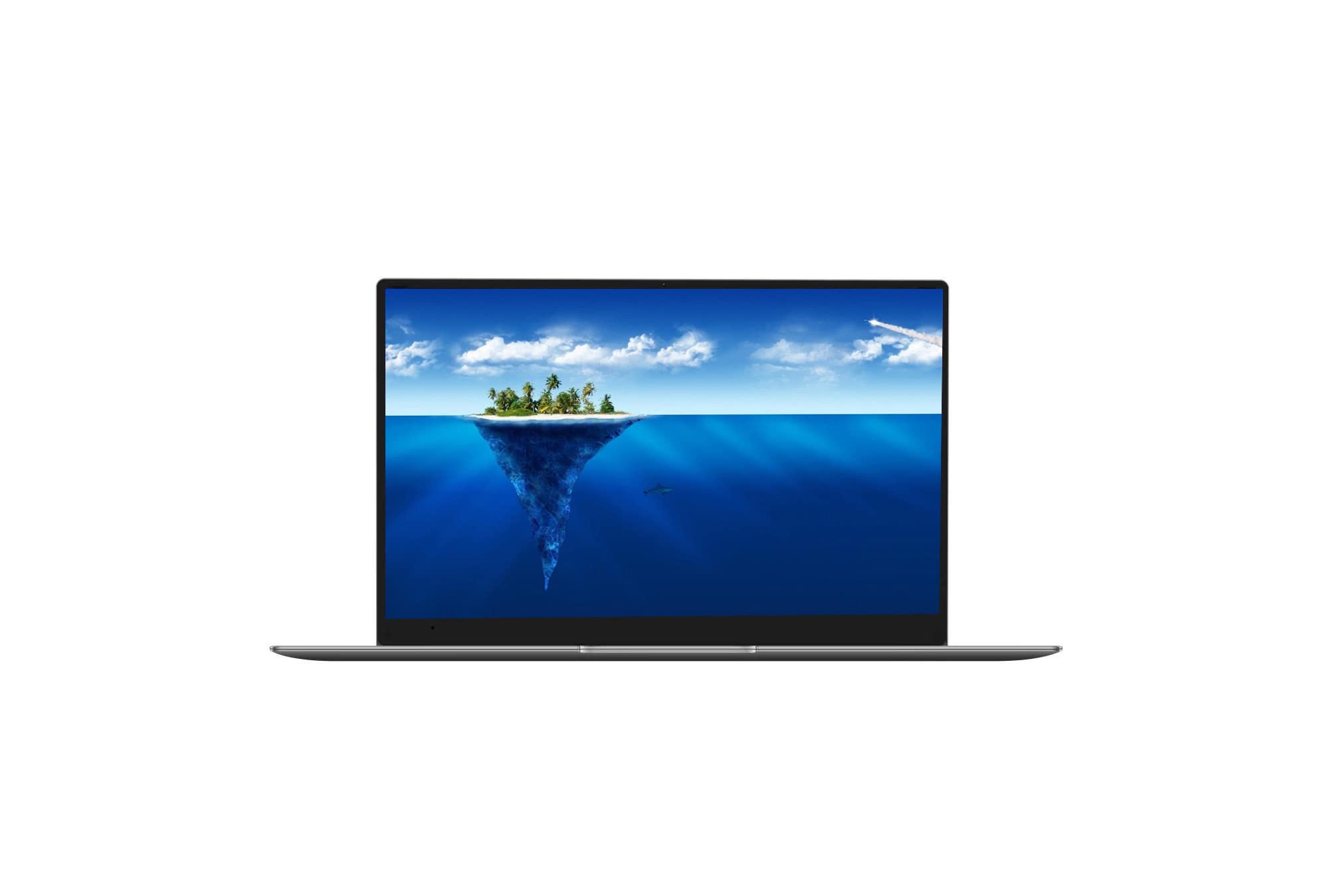 15.6 inch Laptop PC, Notebook, N5100 Quad Core CPU, 6GB RAM, 128GB ROM(1TB SSD Expandable Storage), 1366 x 768 IPS HD Display, Windows 10 Pro, Online Meeting, Webcam, Compact Design, Wi-Fi