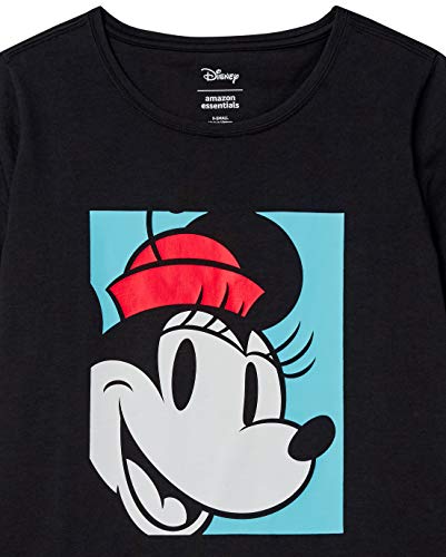 Amazon Essentials Disney | Marvel | Star Wars | Princess Women's Short-Sleeve Crew-Neck T-Shirts (Available in Plus Size), Pack of 2, Minnie and Friends, XX-Large
