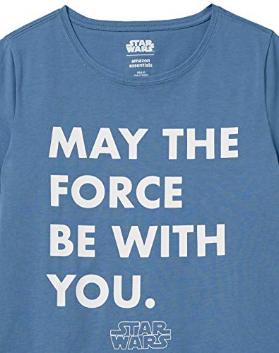 Amazon Essentials Disney | Marvel | Star Wars | Princess Women's Short-Sleeve Crew-Neck T-Shirts (Available in Plus Size), Pack of 2, Star Wars Force, 3X