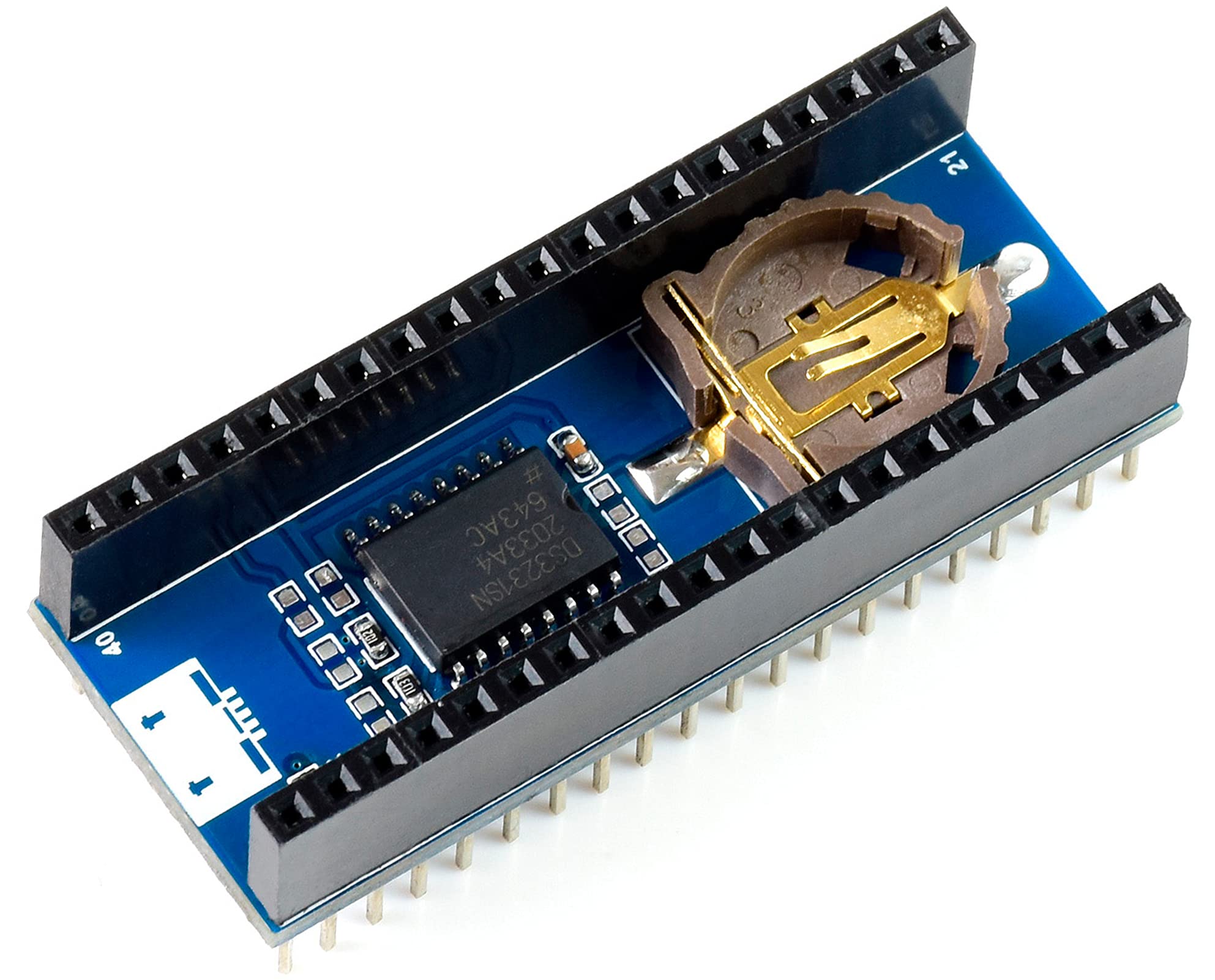 Waveshare Precision RTC Module for Raspberry Pi Pico, Onboard High Precision RTC Chip DS3231, Uses I2C Bus for Communication Real-Time Clock Record