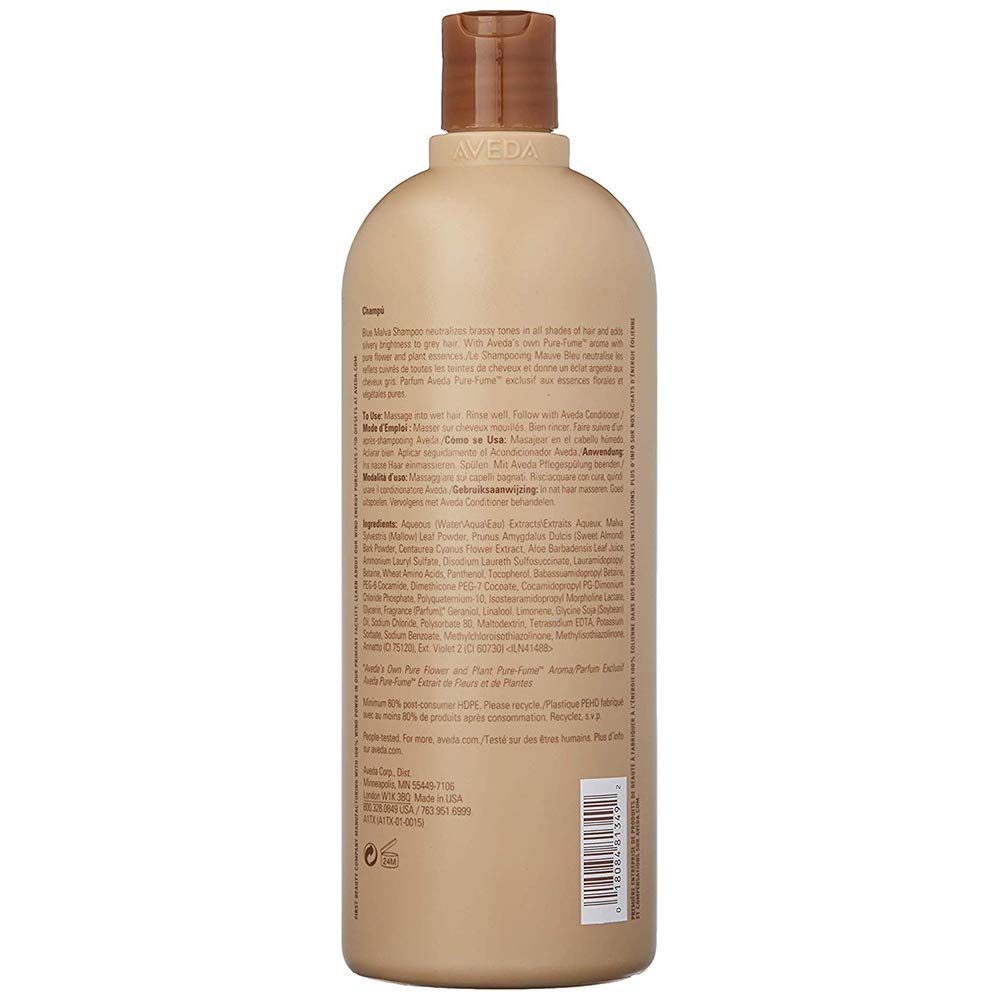 Aveda Blue Malva Color Shampoo 33.8 Oz with Pump