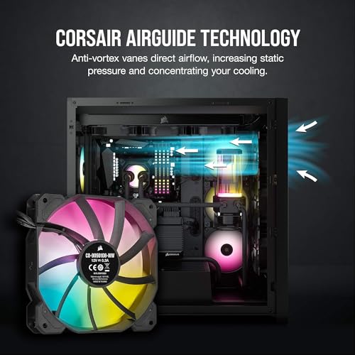 CORSAIR iCUE SP120 RGB Elite Performance 120mm PWM Single Fan