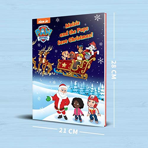 PAW Patrol Personalized Christmas Book: You and the Pups Save Christmas (Large Softback)