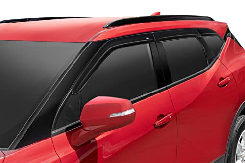 Auto Ventshade [AVS] Low Profile Ventvisor | 2010 - 2017 Cadillac SRX, Smoke - 6 pc. | 796003
