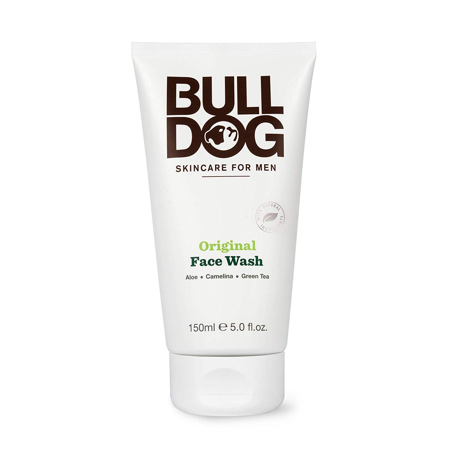 Bulldog Skincare and Grooming For Men Original Face Wash, Pack of 2, 5 Ounce