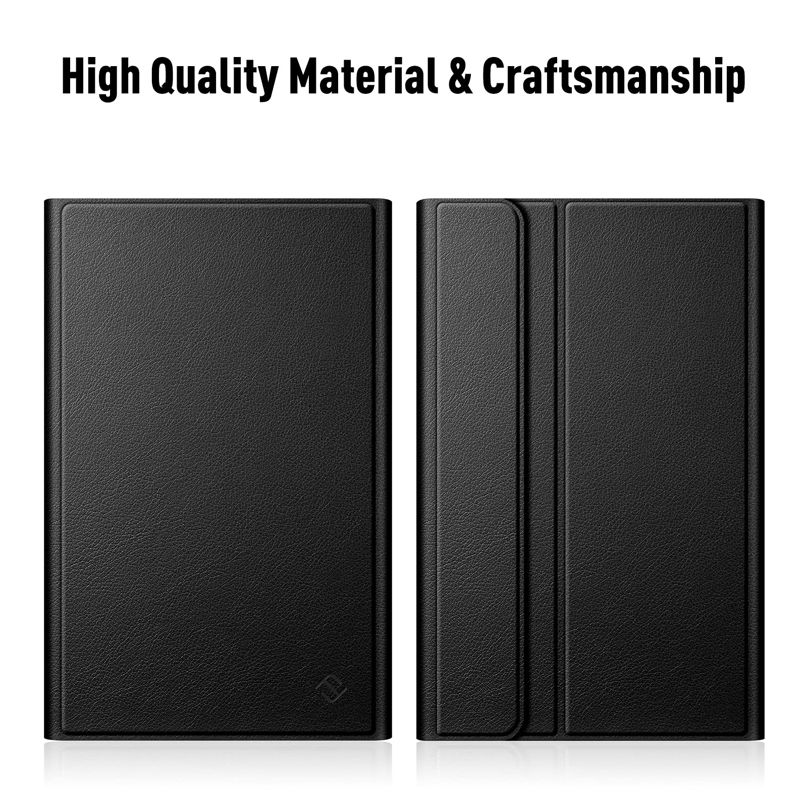 FINTIE Keyboard Case for Samsung Galaxy Tab A7 Lite 8.7 Inch 2021 Model (SM-T220/T225/T227), Slim Lightweight Stand Cover with Magnetically Detachable Wireless Bluetooth Keyboard, Black