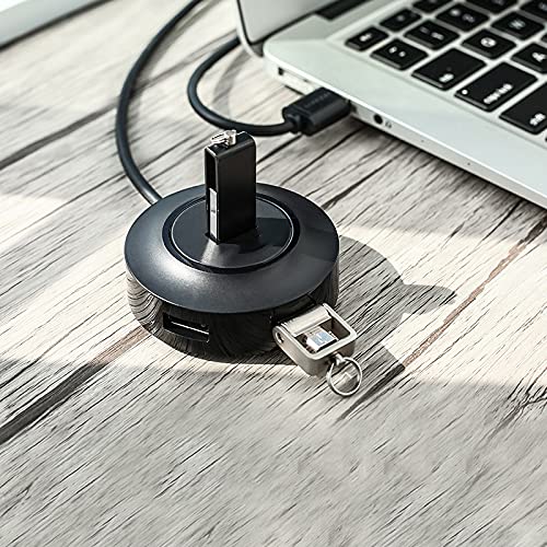 SHYPT The 4-Port Expansion USB Splitter 2.0 4-Port HUB Hub Docking Station Laptop USB C Hub