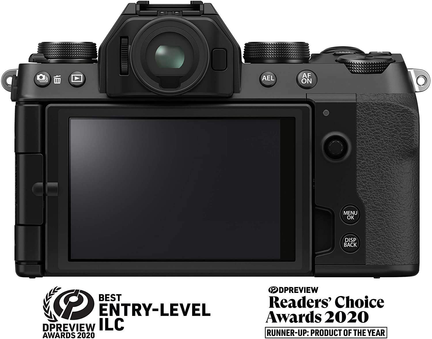 Fujifilm X-S10 Mirrorless Digital Camera with XF18-55mm Lens + 64GB SDXC Card + Peak Design Strap + LED Light + More | Fuji X-S10 with XF18-55mm Lens Kit