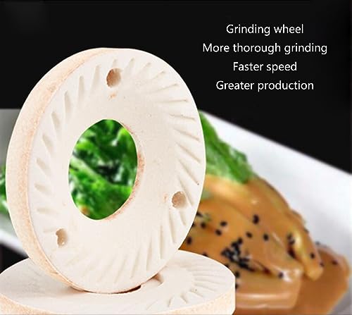 33lb/h Peanut Butter Maker Machine,Nut Butter Machine, Sesame Sauce Grinder,2850rpm Home/Commercial Use for Peanut Sesame,etc.1100W