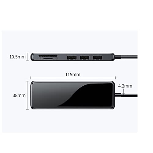SHYPT TypeC Docking Station Expansion Notebook USB Conversion HDMI Splitter HUB Computer Adapter Desktop Accessories