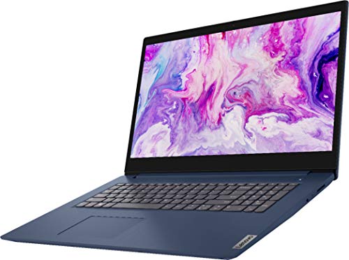 Lenovo IdeaPad 3 Business Laptop 17.3" HD+ Display 10th Gen Intel 4-Core i5-1035G1 (Beats i7-8665U) 12GB RAM 512GB SSD Intel UHD Graphics Fingerprint Dolby Win10 + HDMI Cable