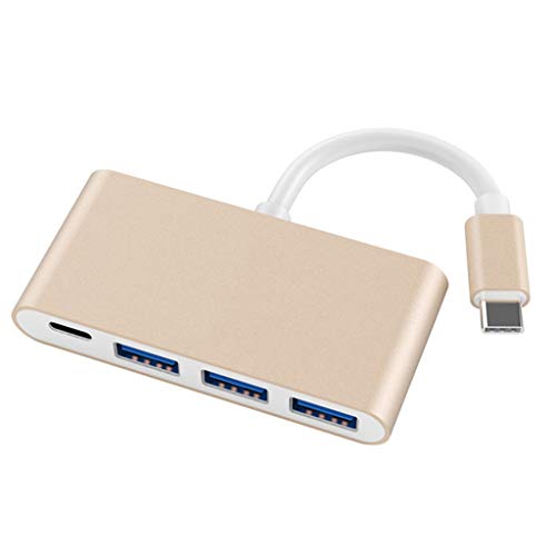 SHYPT Type-C Docking Station Hub3.0 Hub with PD Charging Laptop USB Splitter 3.0 Expansion Hub (Color : B)