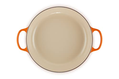 Le Creuset Enameled Cast Iron Signature Braiser, 5 qt. , Flame