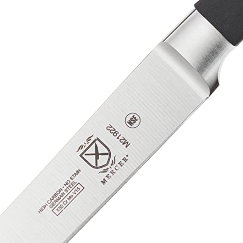 Mercer Cutlery Genesis Steak Knife Set | Plain Edge, High Carbon, 5-Inch