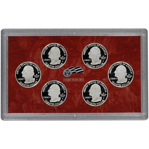 2009 S US Mint Quarters Silver Proof Set OGP