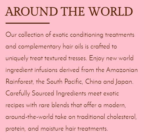 Camille Rose Buriti Nectar Repair Hair Oil, for Dry Brittle Lifeless Textured Hair, 4 fl oz