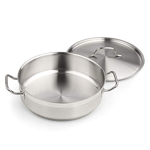 Cooks Standard Professional Stainless Steel Cookware Set 8PC, 8 PC, Silver