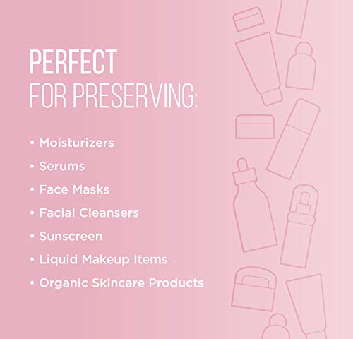 Chefman Portable Mirrored Personal Fridge 4 Liter Mini Refrigerator, Skin Care, Makeup Storage, Beauty, Serums And Face Masks, Small For Desktop Or Travel, Cool & Heat, Cosmetic Application, Pink