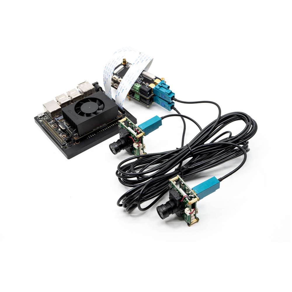 CS-FPD-CAM-IMX307 FPD-Link3 2MP Star Light ISP Camera Module for Raspberry Pi and Jetson Nano XavierNX(YT1.0-4 Lens),38mmx38mm