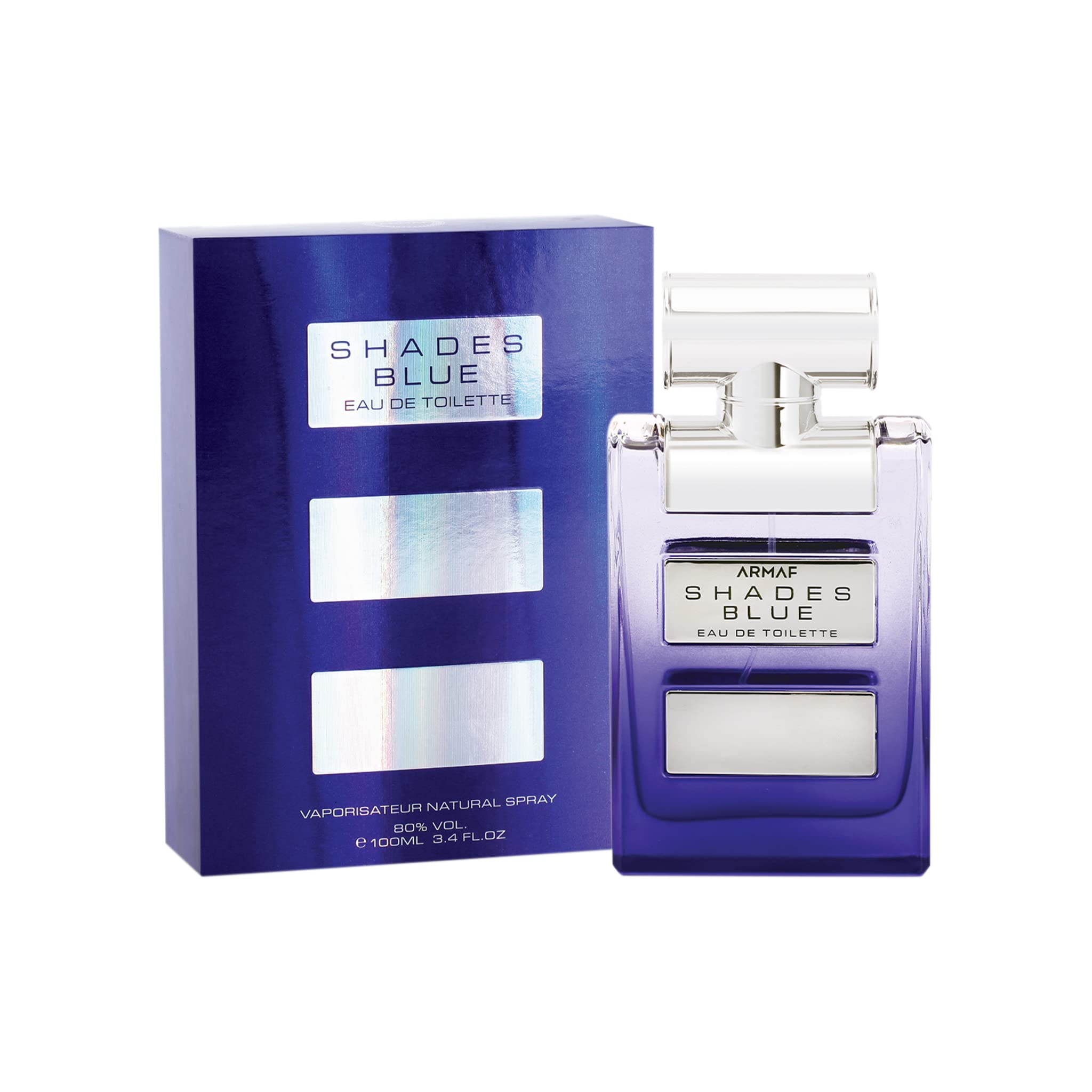 Armaf Shades Blue EDT Spray Men 3.4 oz