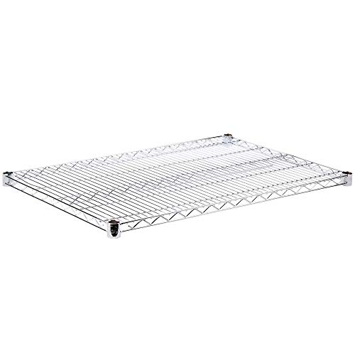Commercial Chrome Wire Shelving 24 x 48 - NSF (2 Shelves)