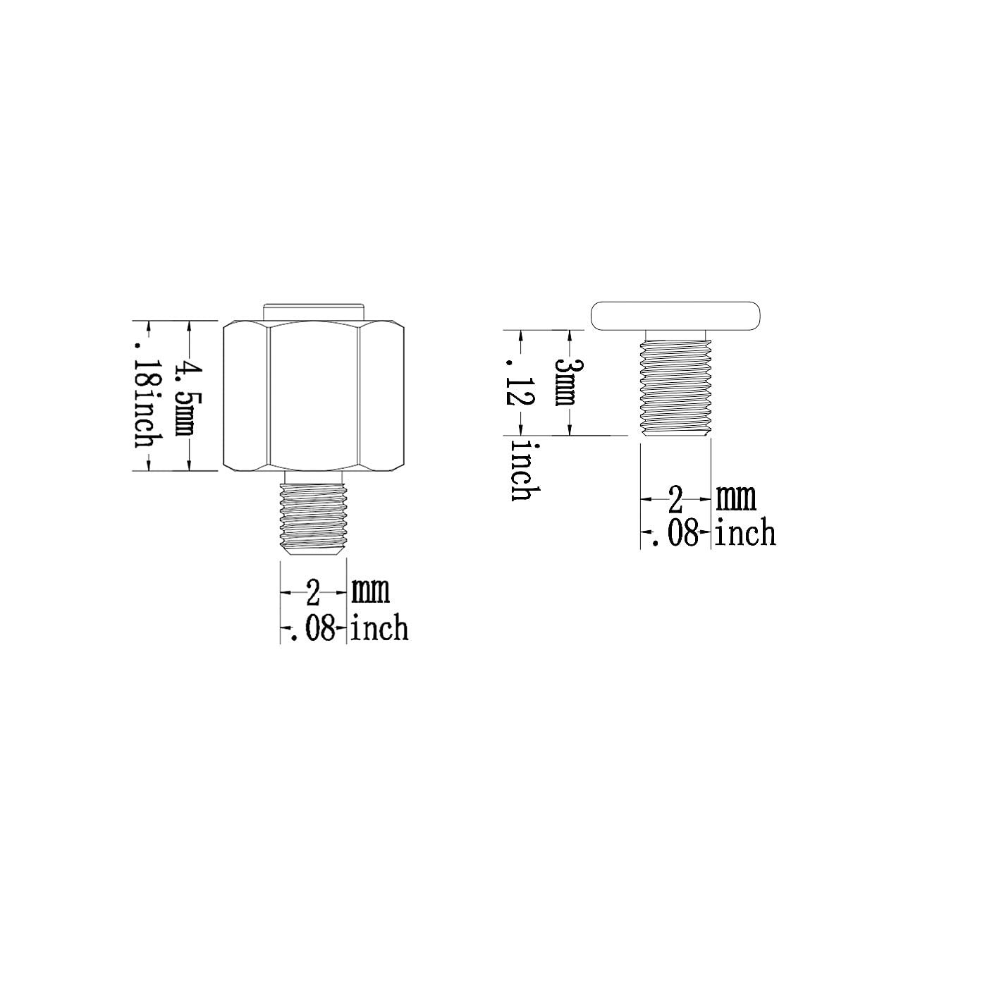 M.2 Screw,HFEIX SSD Mounting Kit with Screwdriver for ASUS Motherboard or ASRock Board NVMe PCIe Driver (6 pcs)