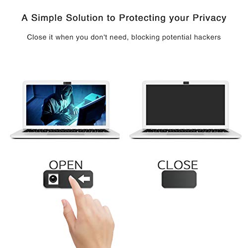DATD Webcam Cover, Laptop Camera Cover Slide Ultra Thin for Computer, MacBook Pro, MacBook Air, iPad, iMac, iPhone, Protect Webcam Privacy(3 Pack)