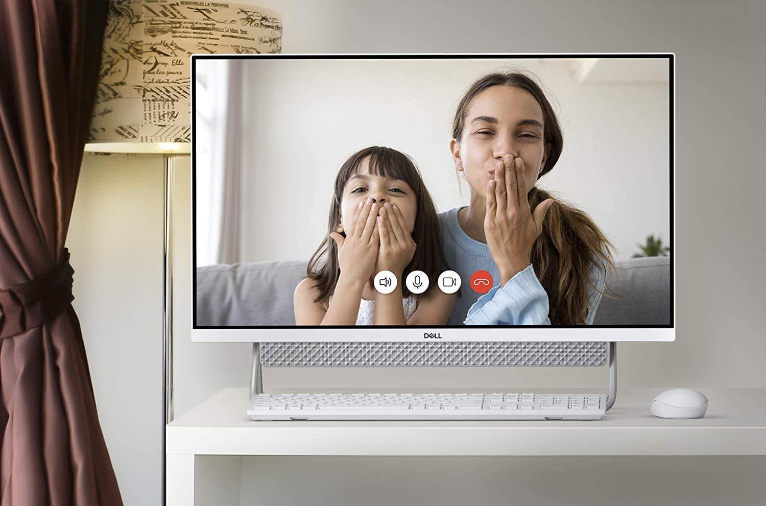 Dell 2021_Latest Inspiron 27" FHD Infinity Touch Display 7000 7700 All in One Desktop 11th Gen Intel i7-1165G7, 64GB DDR4 RAM, 512GB SSD + 2TB HDD Iris XE Graphics WiFi Webcam Win10 Home Silver