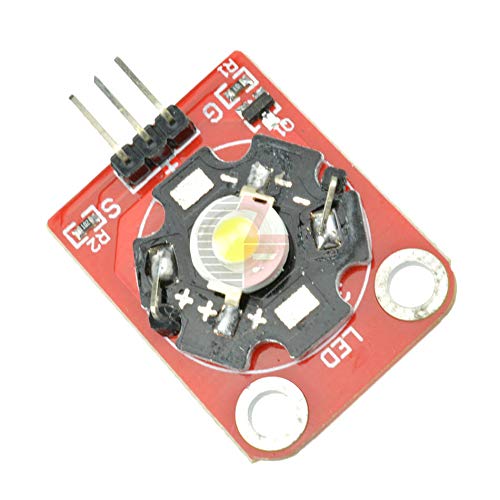 3W High Power Keyes LED Module with PCB Chassis for Arduino STM32 AVR