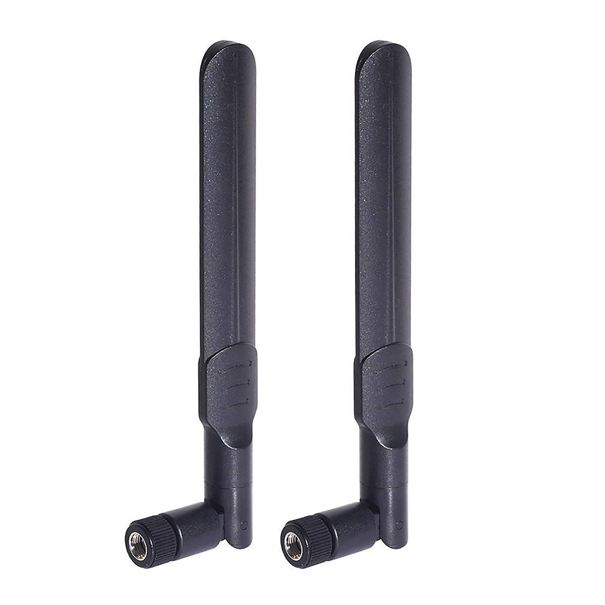 Bingfu 4G LTE Cellular Trail Camera Antenna 8dBi RP-SMA Male Antenna (2-Pack) Compatible with Spypoint Link Micro Solar EVO Link S Dark Wildlife Hunting Game Cam Outdoor Mobile Security Camera