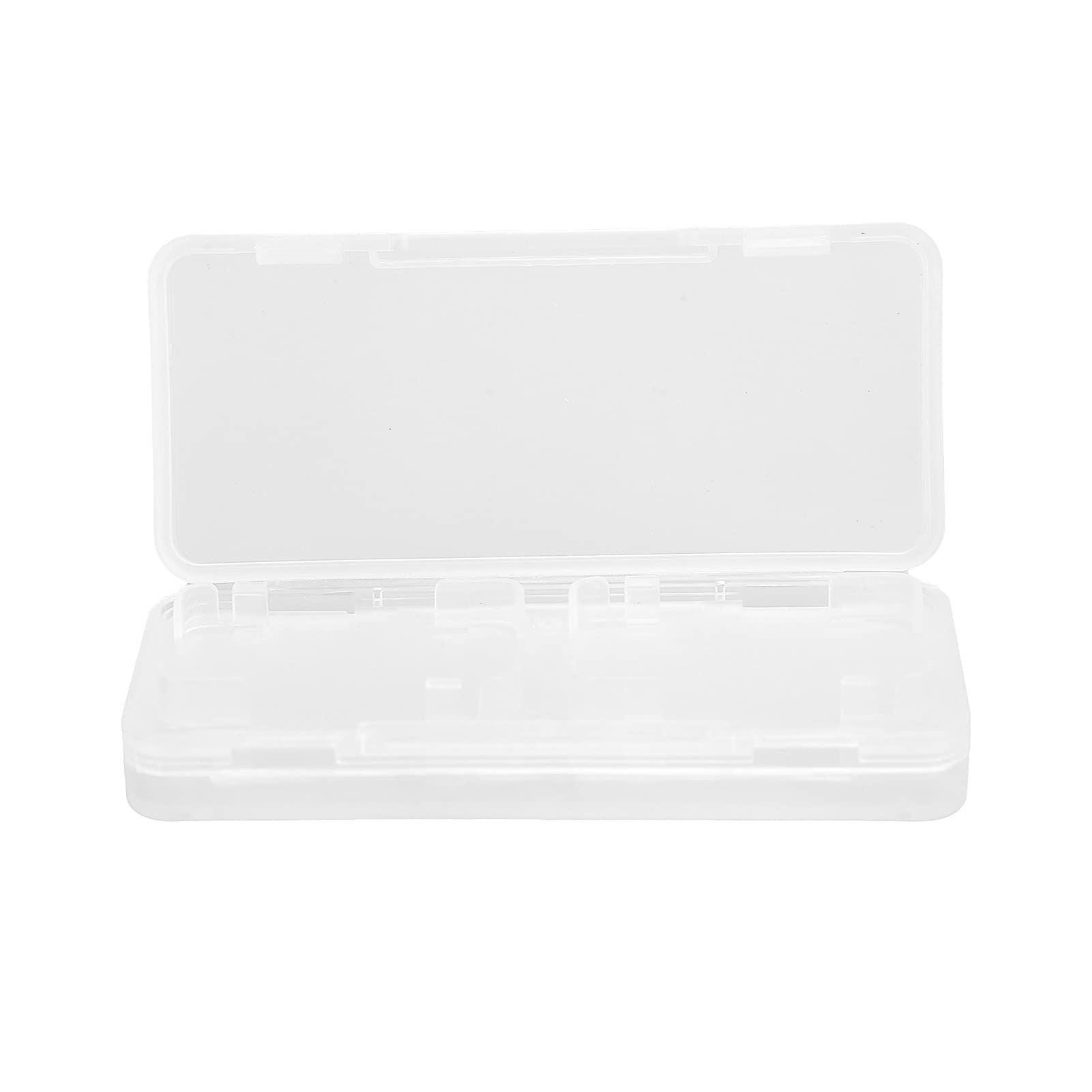 4 in 1 Game Card Case for Switch, Portable Clear Protective Cartridge Holder Carrying Storage Case Box, for Game Cards(Clear)