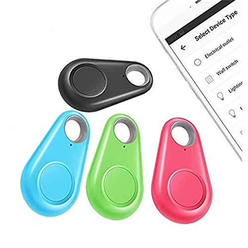 KUTTXRAS Smart Key Finder Pet Tracker Wireless Anti Lost Alarm Sensor Bidirectional Positioning for Kids,Forgetful and Old People-4 Pack with Detailed Instructions for Use