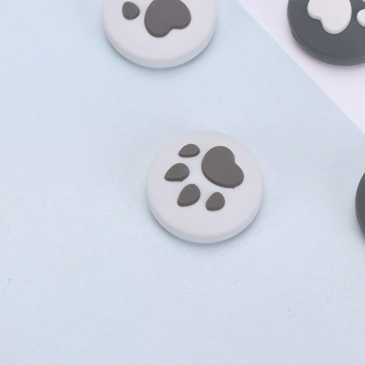 4pcs Joystick Sleeve Silicone Rocker Cap Cat Claw Design Rocker Cap Joystick Cover Rocker Protective Cap