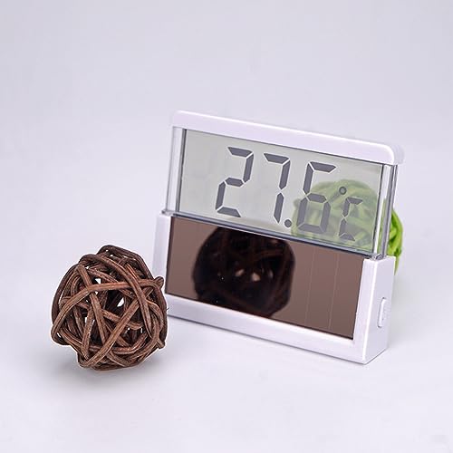 3pcs Abs Thermometer Small Thermometer Digital Aquarium Aquarium Temperature Aquarium Thermometer Dog Birthday Hat Water Temperature Meter White High Precision Water Thermometer