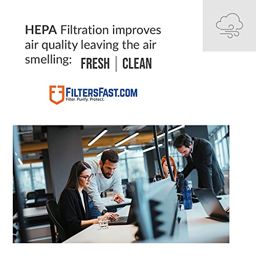 Filters Fast Compatible Replacement for Kenmore 83195 HEPA Air Filter, Air Cleaner Filter, 11 7/8 inches x 18 7/8 inches x 1 1/2 inch