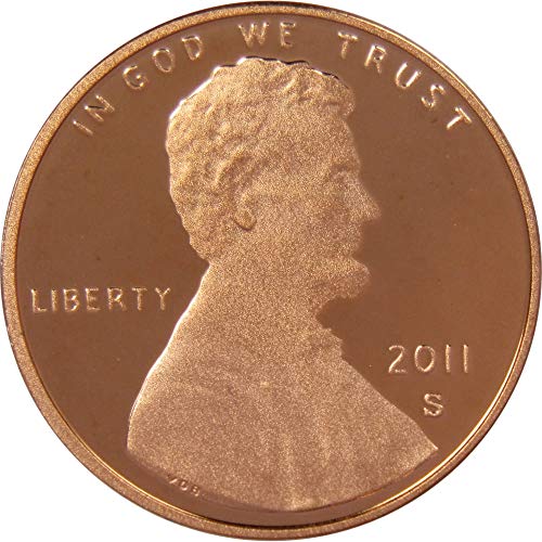 2011 S Lincoln Shield Cent Choice Proof Penny 1c Coin Collectible
