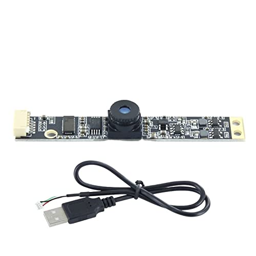 2 Million Pixels 1080P Hardware Wide Dynamic Backlight Shooting Camera Module USB Driver-Free Module 30 Frames (Color : 76 Degree Fixed Focus, Size : 2MP)
