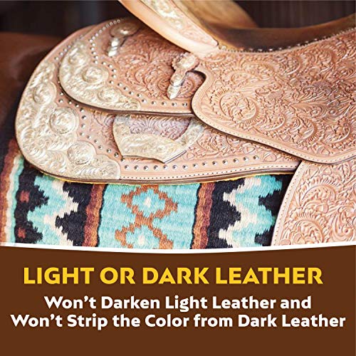 Farnam Leather New Total Care 2-in-1 Leather Cleaner & Conditioner, for use on All Leather, 6 Ounces