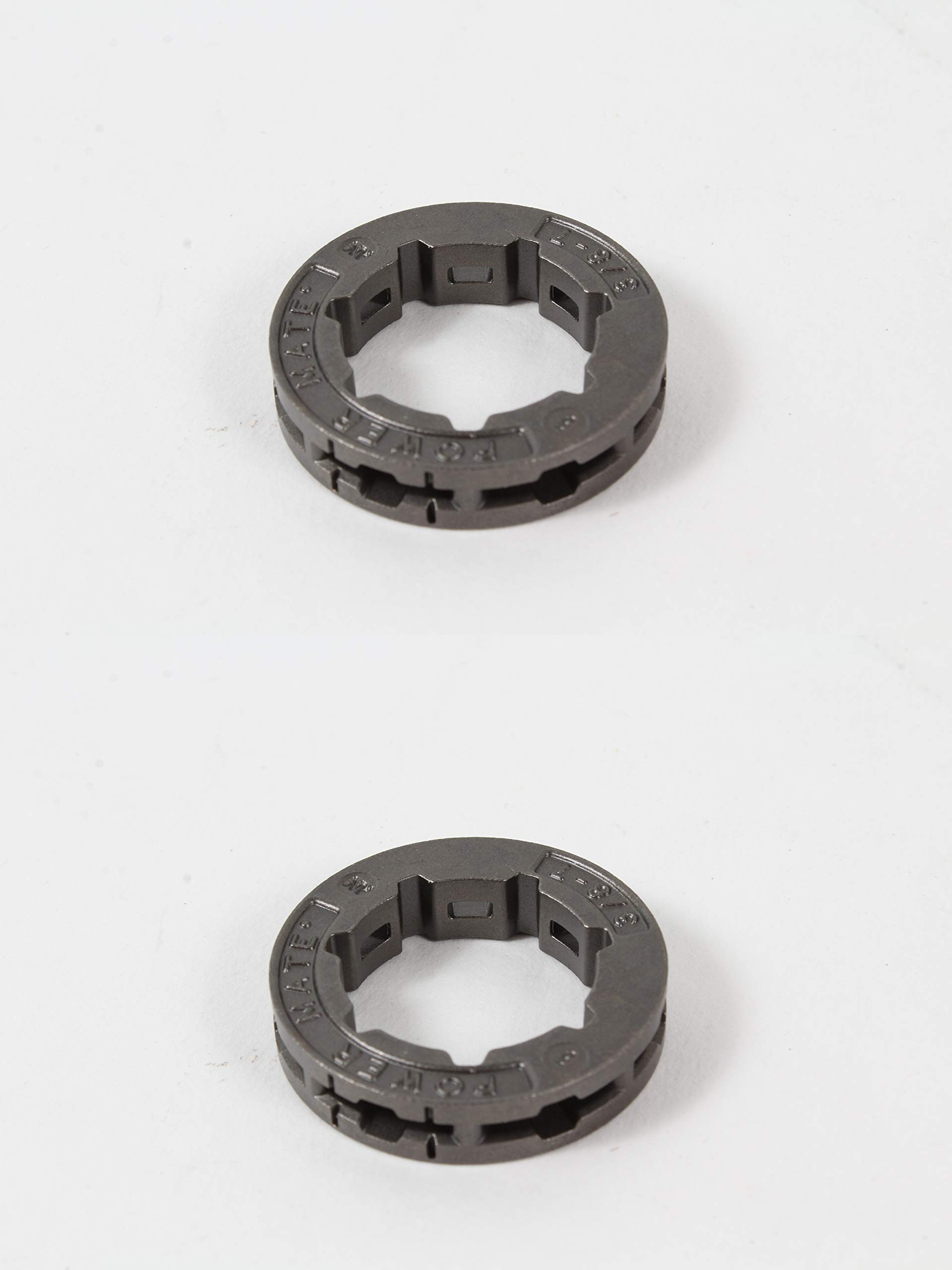 2 Pack Genuine Husqvarna 640200214 Sprocket Rim 3/8" 7 Teeth STD 7 Spline OEM