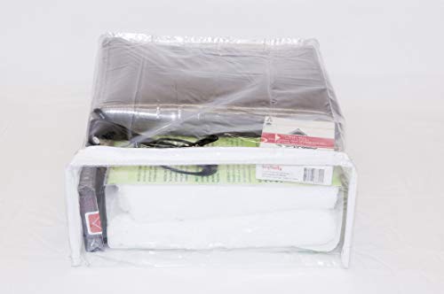 Clear Vinyl Zippered Storage Bags 9 x 11 x 4 Inch 5-Pack