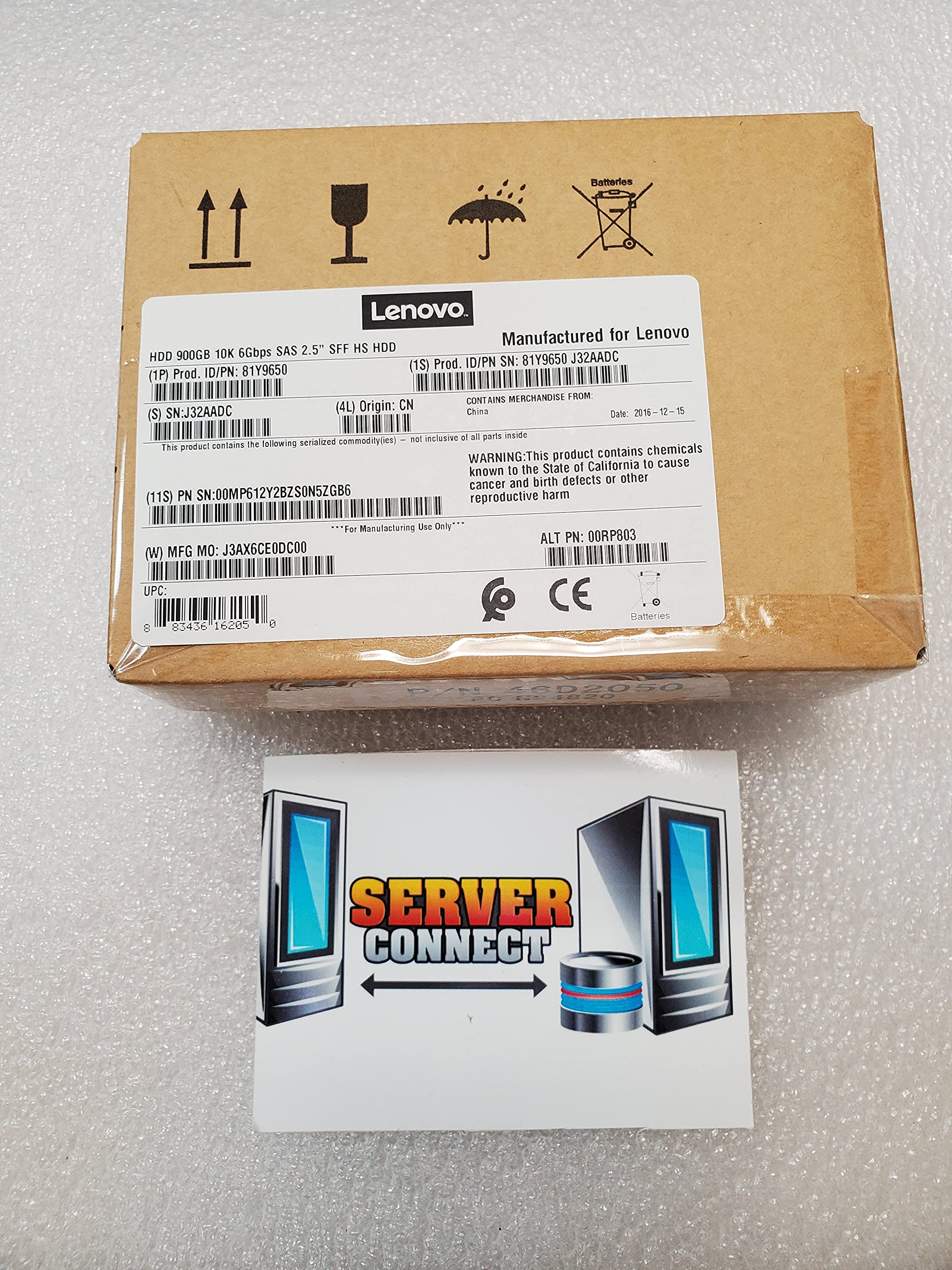 81y9651 Ibm 81y9651 900gb 10k 6g Sff Sas Hdd