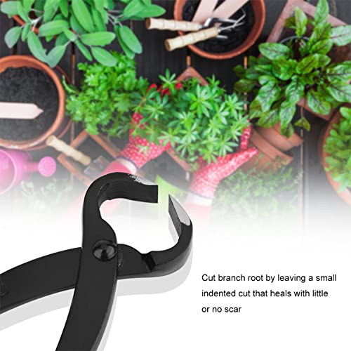 205mm Professional Bonsai Root Cutter Grade Manganese Steel Alloy Concave Root Cutters Gardening Plants Bonsai Tools