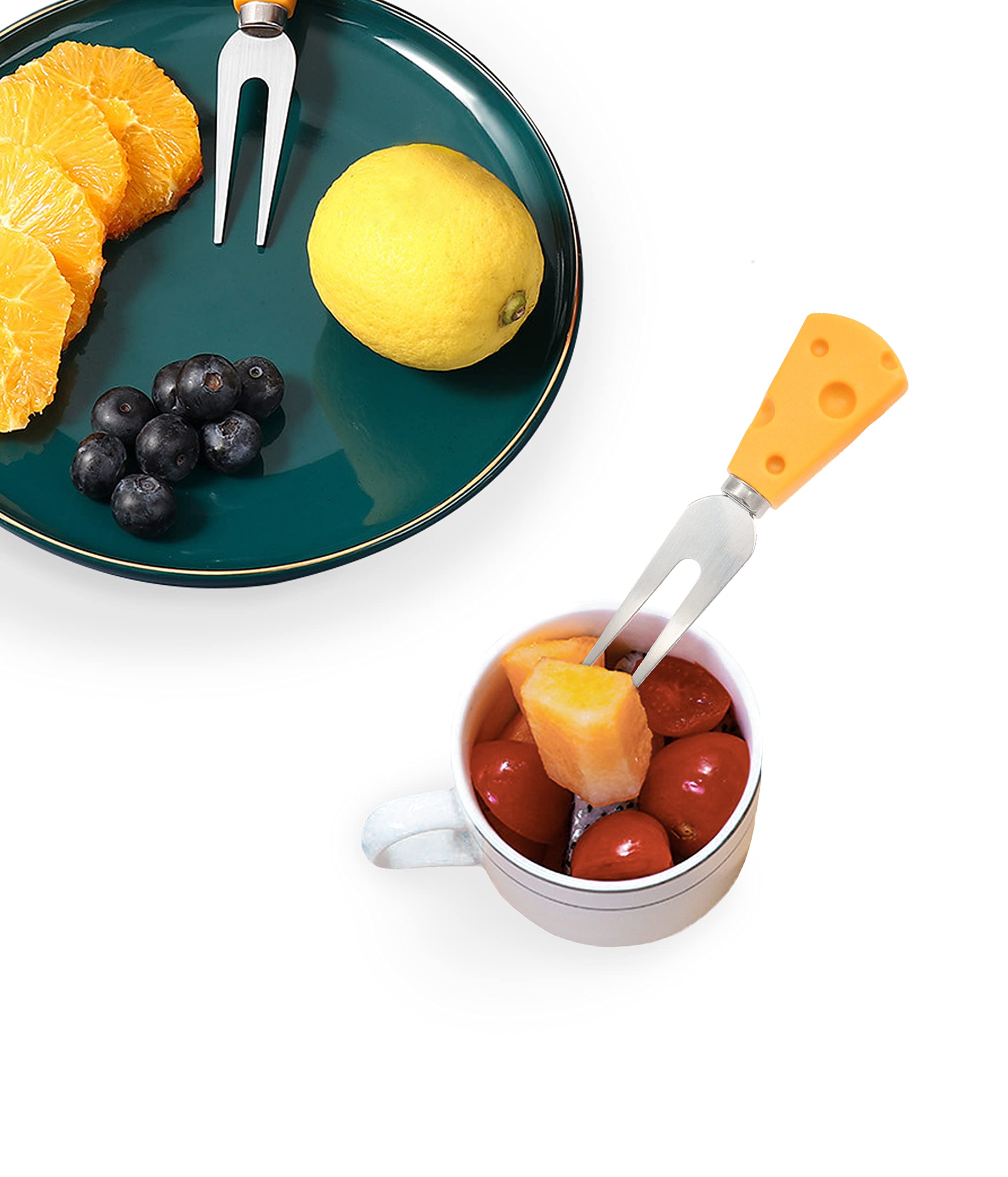 3pcs Cheese Knife Set, Stainless Steel Cheese Knives, cheese spoon, cheese fork, suitable for gift giving