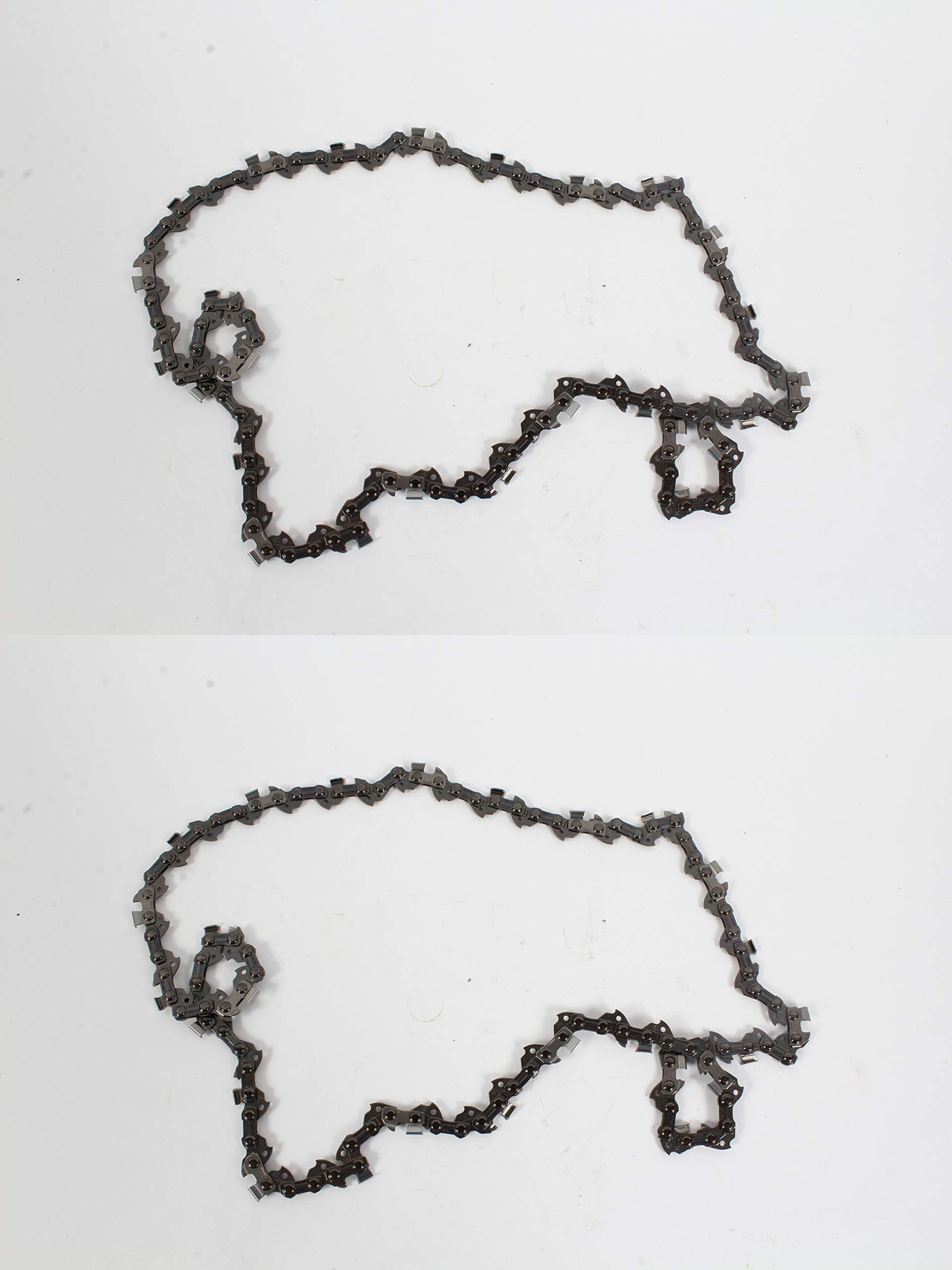 2 Pack Husqvarna 591105052 14" .043 3/8 Mini 52DL H38 Saw Chain Loop 581807952