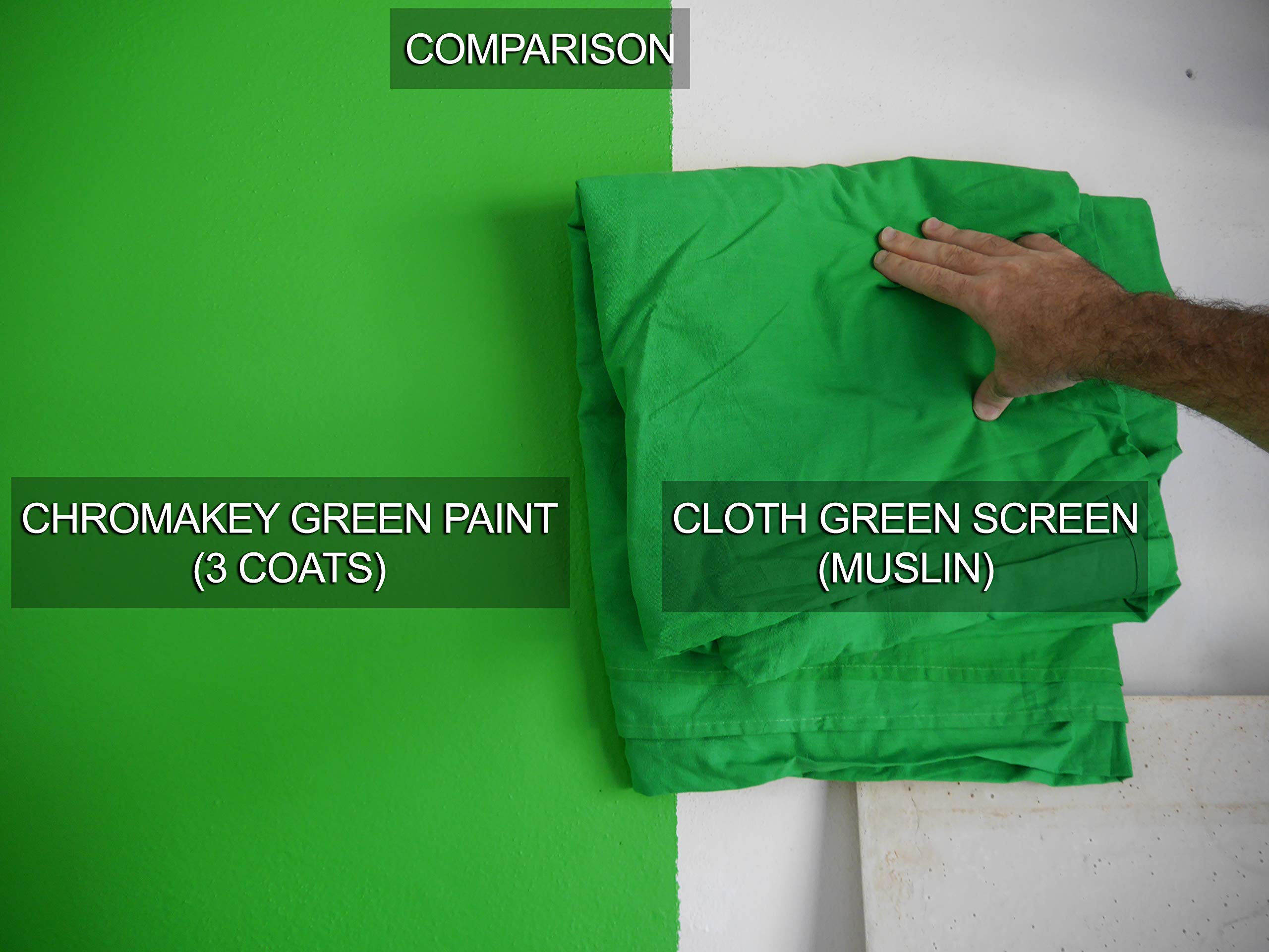 ChromaKey Green Paint 1 Gallon Green Screen Equivalent