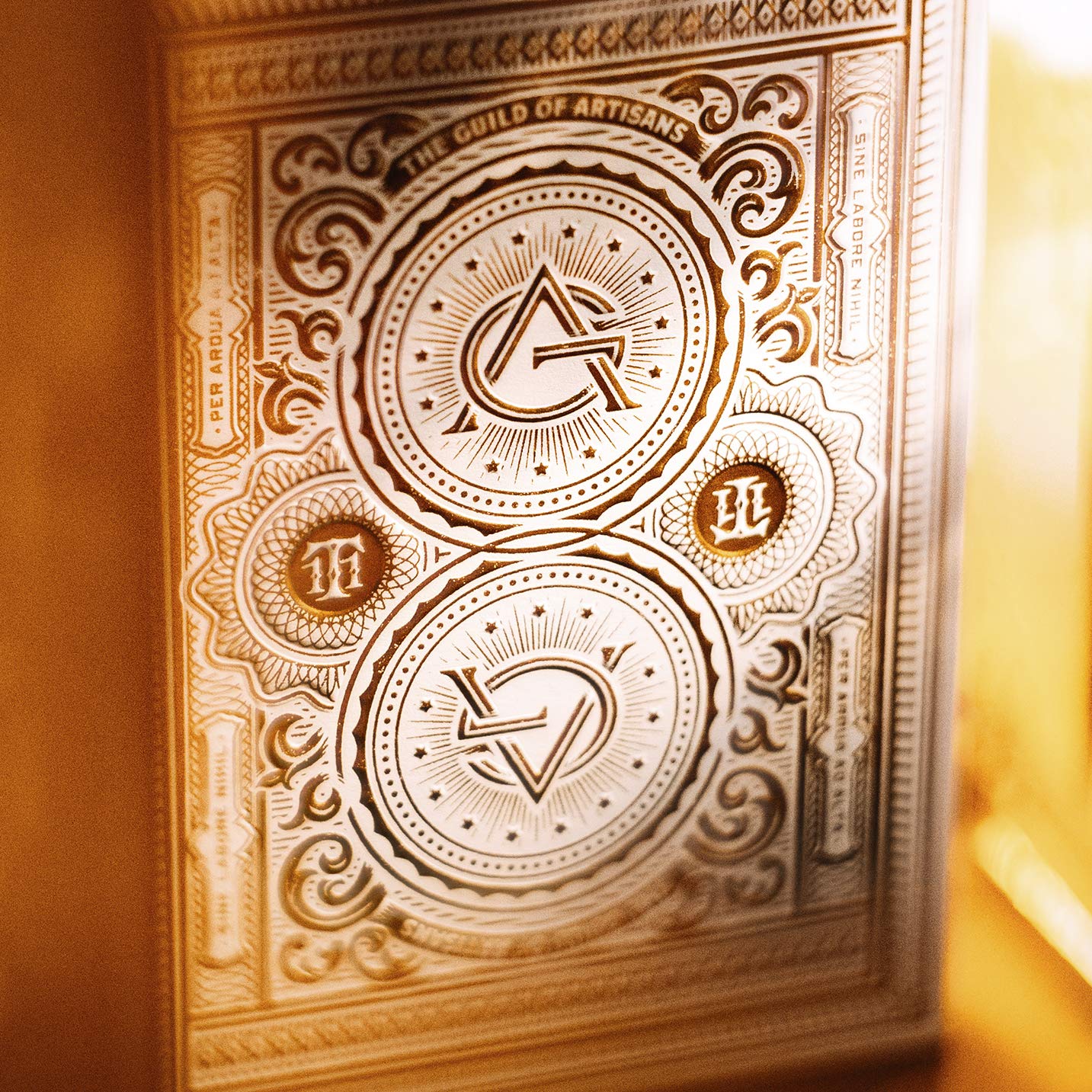 Artisan Playing Cards (White)