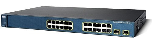 Cisco WS-C3560E-24TD-E Catalyst 24-Port Gigabit Ethernet Switch (Renewed)