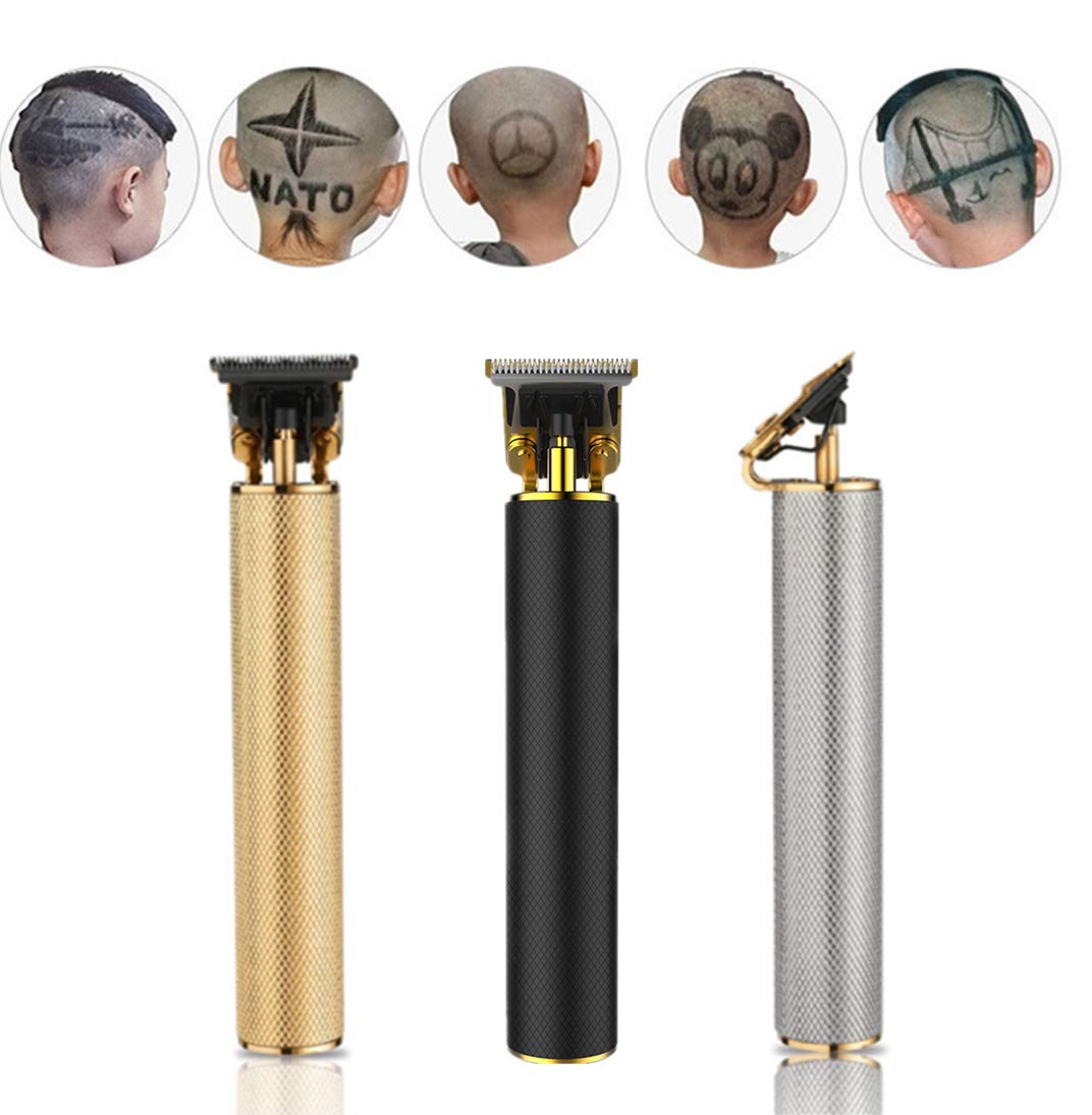 2021 New Rechargeable T-blade Men’s Hair Clipper T-blade Trimmer for Hair Outlining, Designing and Dry Shaving